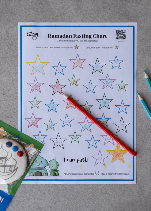 Ramadan Fasting Chart - Free Downloads – Citron